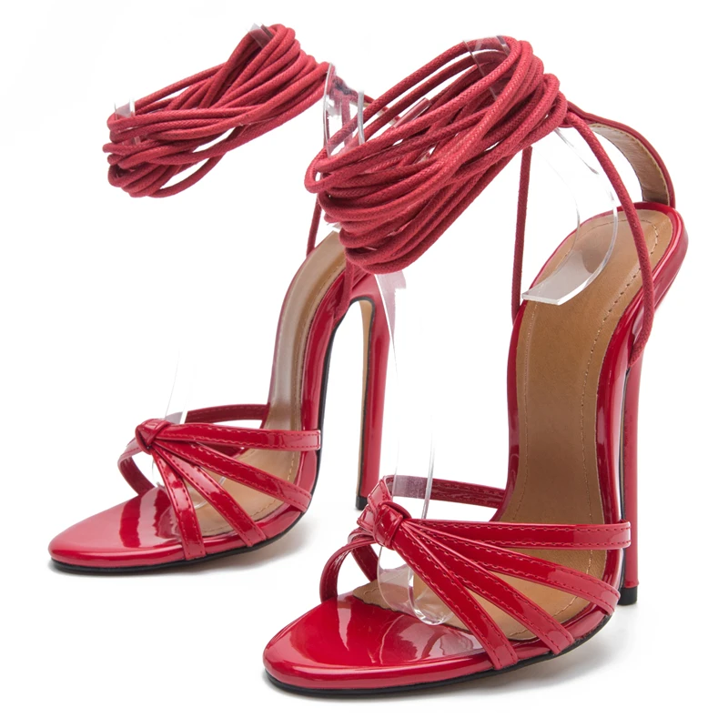 Hey Si Mey 2022 Women's Sandals Summer Shoes White Red High Heels ...