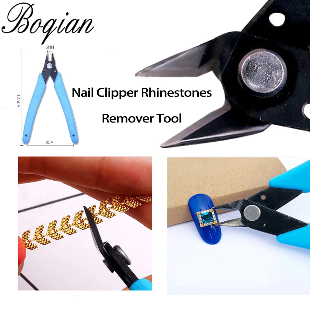 BQAN-Cutting-Pliers-Stainless-Steel-Nail-Art-Clipper-Remover ...