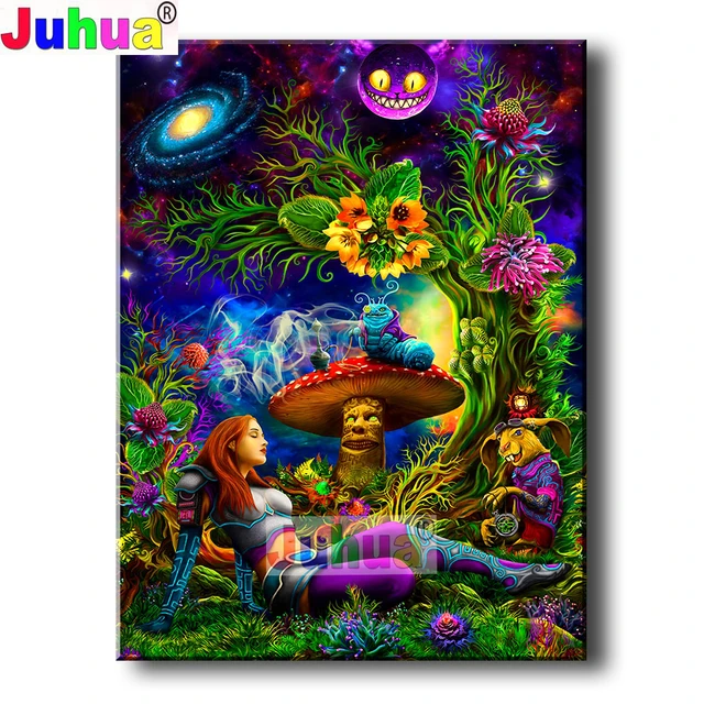 Trippy Pictures Of Alice In Wonderland