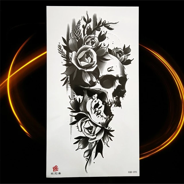 Evil Dead Skull Tattoo 0868