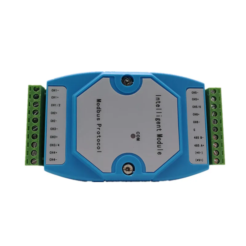 6 way PT100 to rs485 serial thermal resistance temperature isolation ...