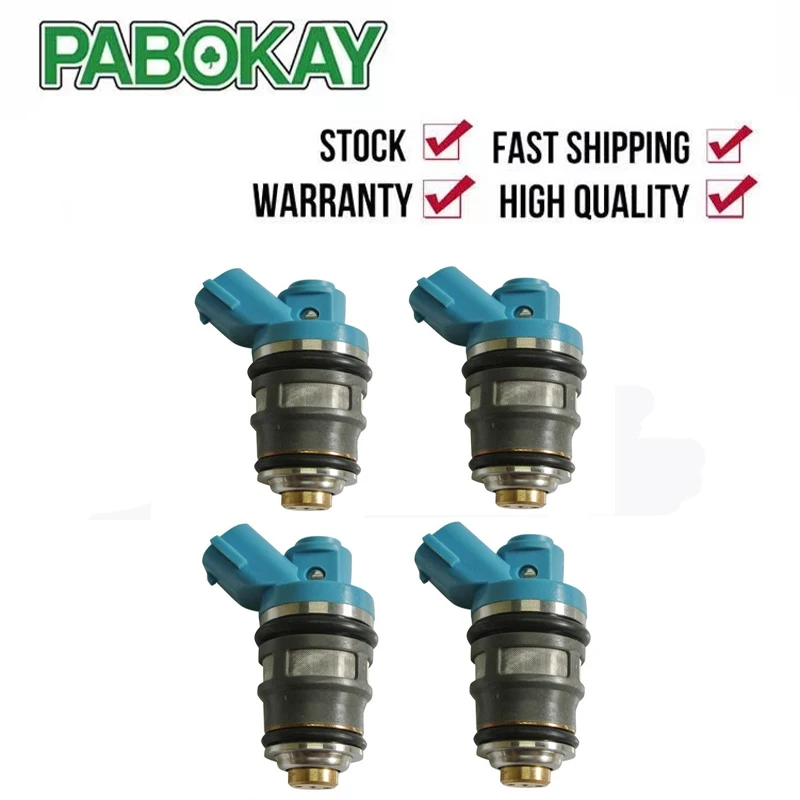 4 Pieces X New Fuel Injector For Toyota Hilux Rzn14 Hiace Rzh1 Dyna ...