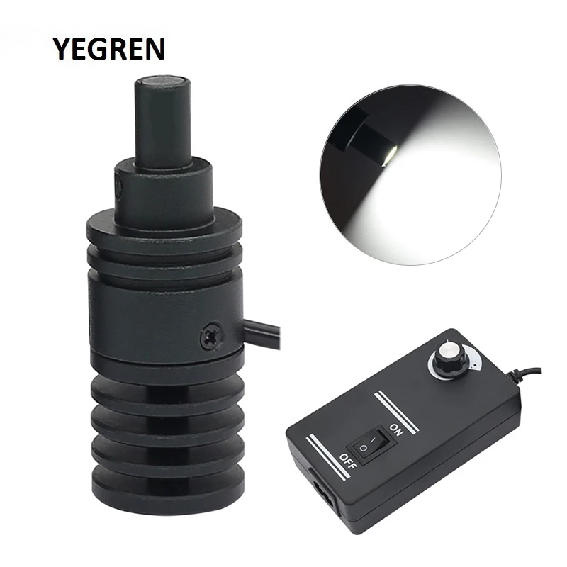 8mm 9mm 10mm Coaxial Point Light Source Brightness Adjustable LED Spot ...