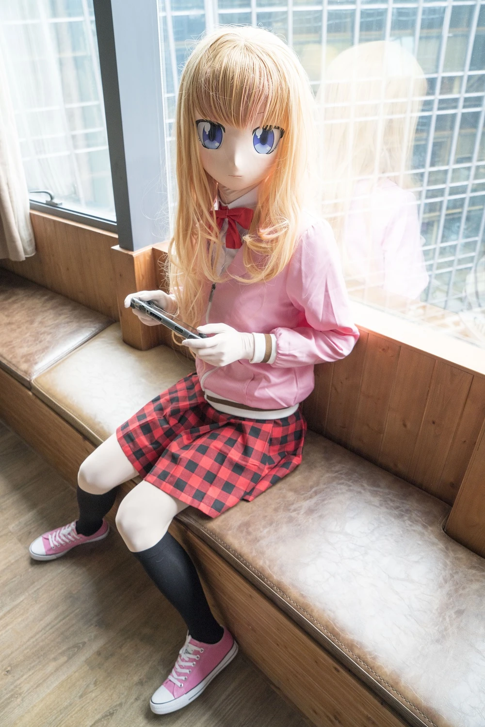 (KGM 22) Crossdressing Gabriel DropOut Comic Mask Realistic Silica ...