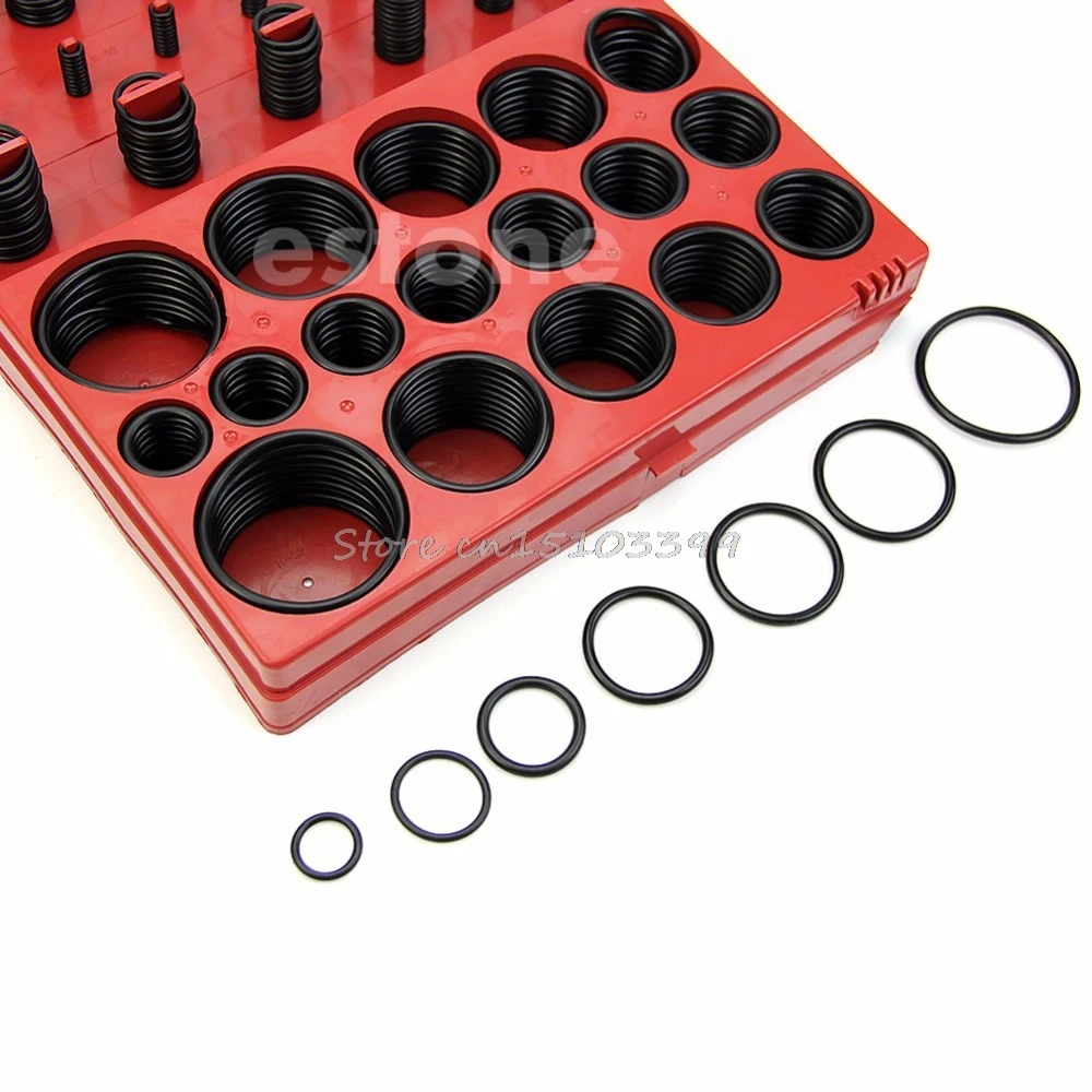 Useful-419Pcs-Assorted-O-Ring-Rubber-Seal-Assortment-Set-Kit-Garage ...