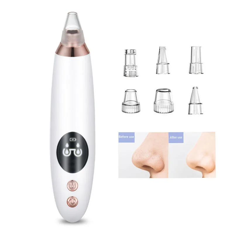 Facial Pore Blackhead Vacuum Suction Machine Ance Blackhead Remover ...