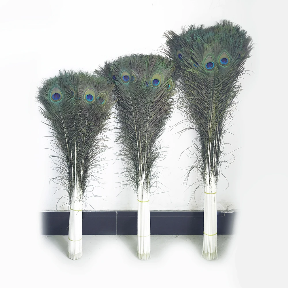 Wholesale-Natural-Real-Peacock-Feathers-Decoration-70-100cm-long-Home ...