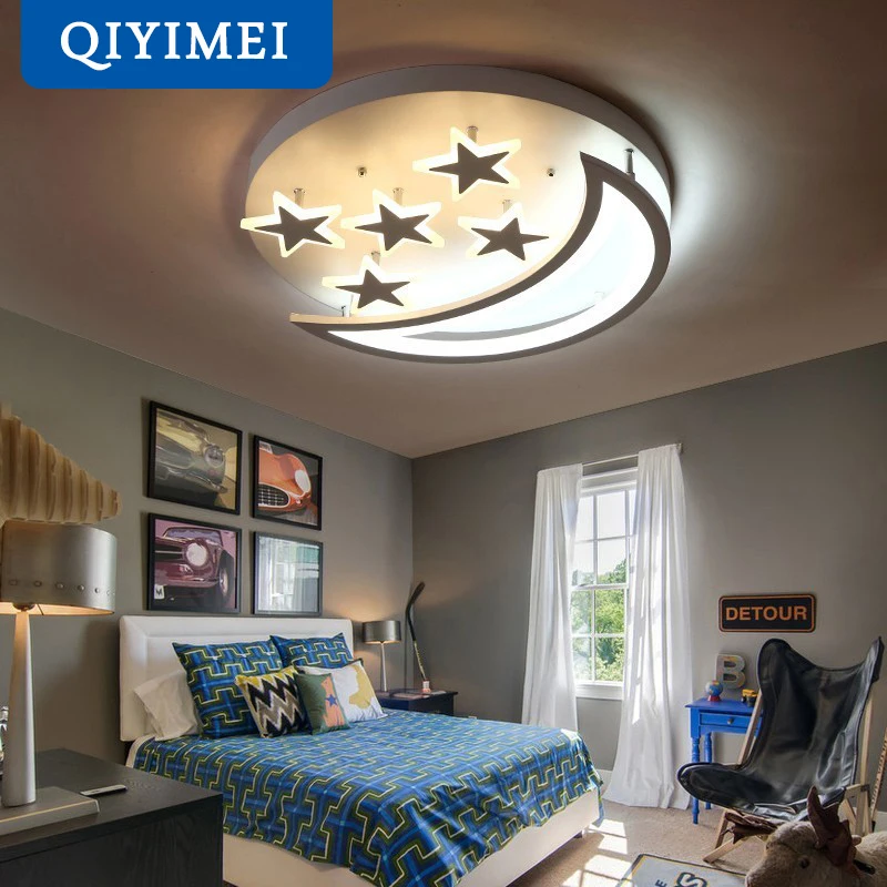 Surface Mounted ceiling light fixture with remote control For living ...
