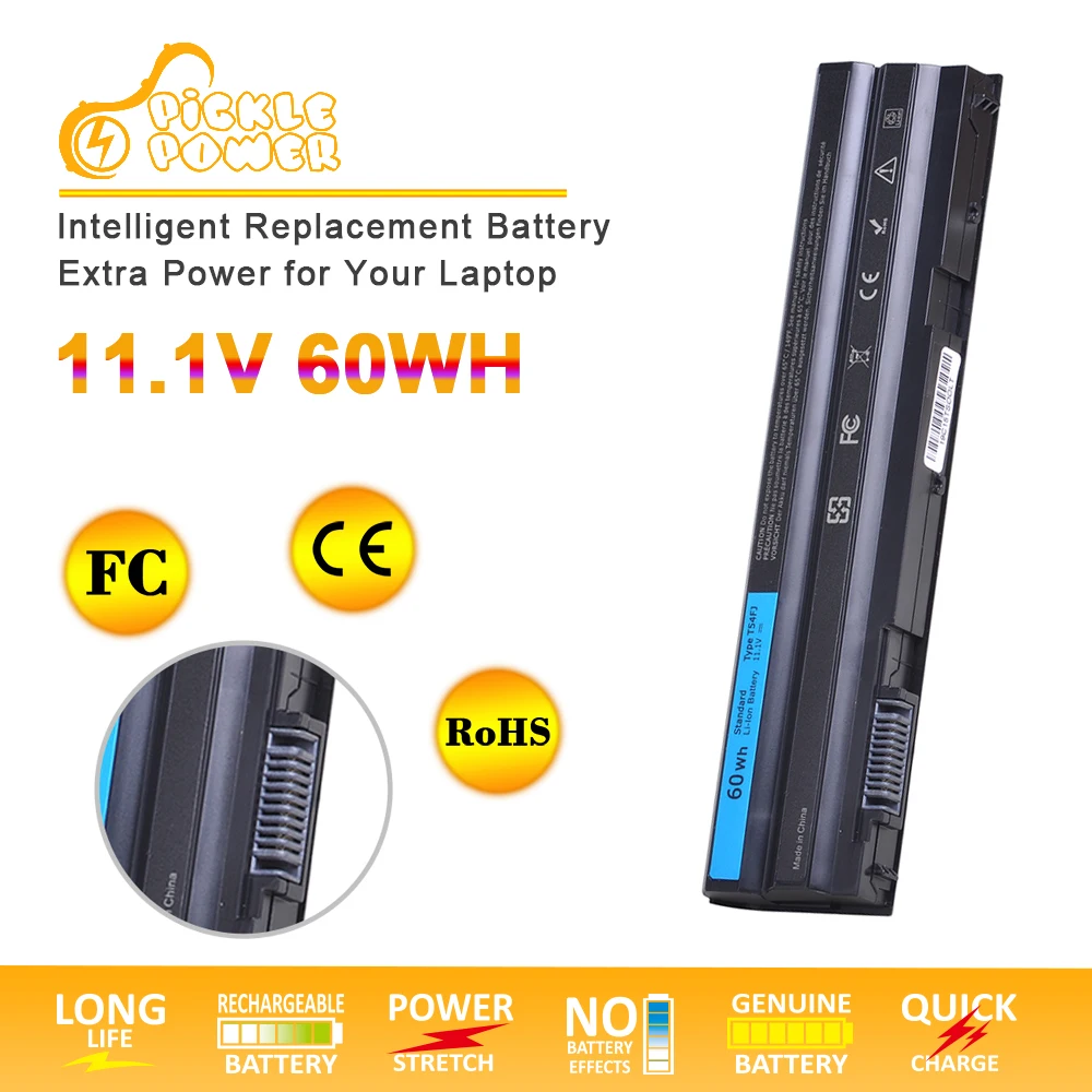 6 Cells E6420 Laptop Battery For Dell Latitude E6520 E6430 E6440 E5530 ...
