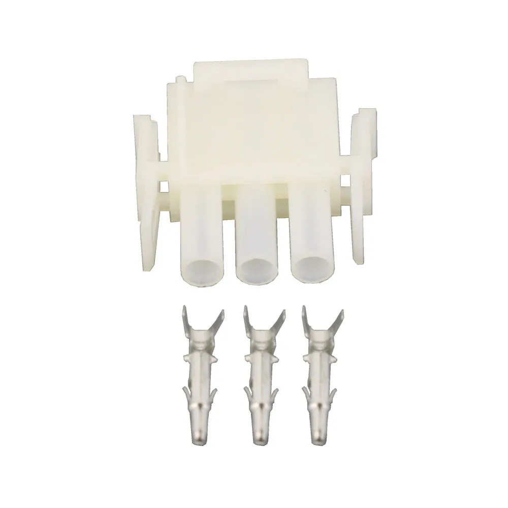 3 Pin Wire Connector Motorcycle Male Female Plug Car Light Wire Harness ...