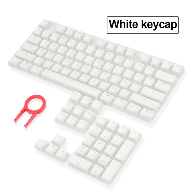 REDRAGON Scarab A130 Pudding keycaps 104 Key Crystal mechanical ...