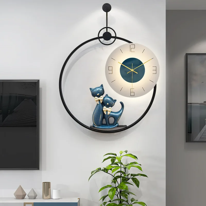 Personalized creative living room wall clock fashion home clock ...