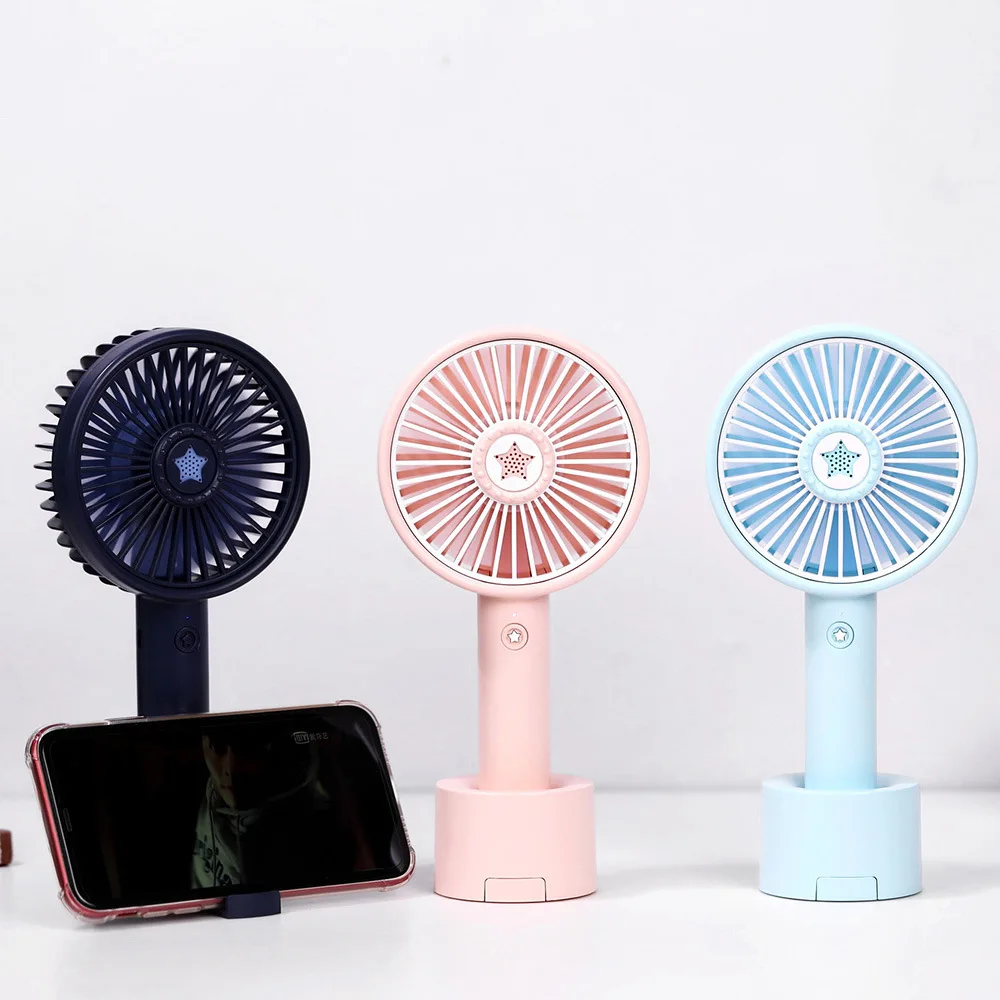 New-electric-fan-usb-mini-aroma-diffuser-bracket-handheld-fan-led-usb ...