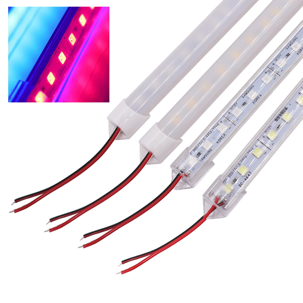 5pcs-LED-Bar-Light-DC-12V-High-Brightness-Waterproof-LED-Tube-5054 ...