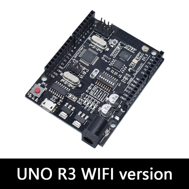WAVGAT UNO R3 + WiFi ATmega328P+ESP8266 (32Mb memory) USB-TTL CH340G For Arduino Uno NodeMCU ...