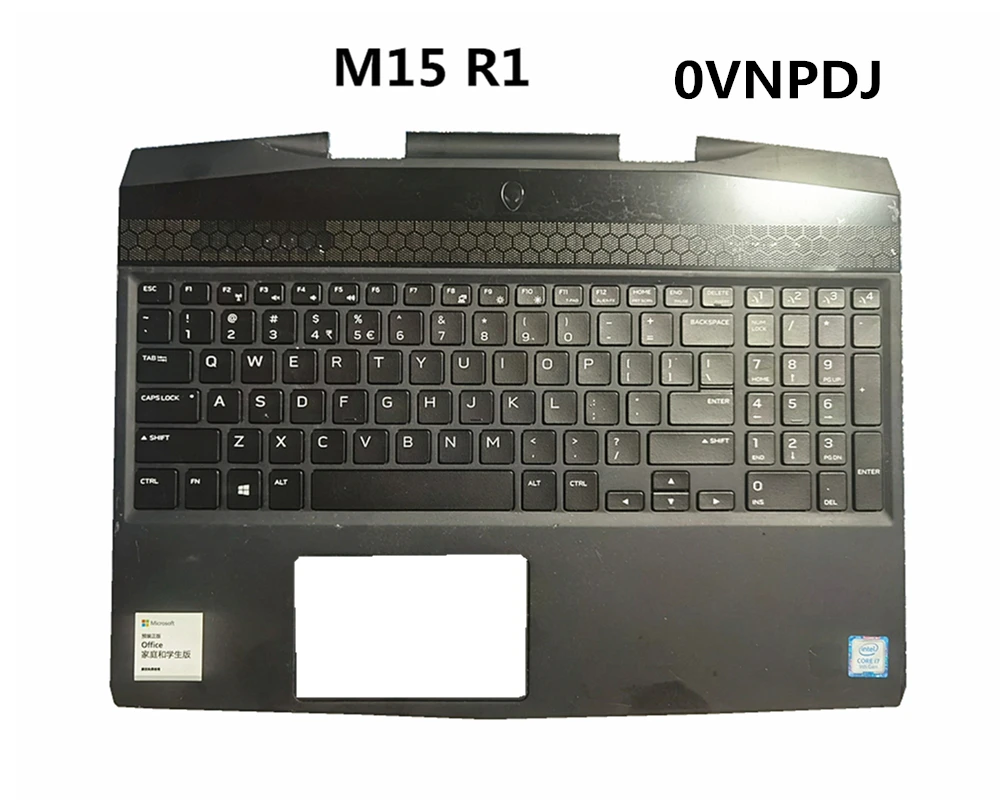 Laptop/notebook Us Rgb Colorful Backlight Keyboard Cover/shell For Dell ...