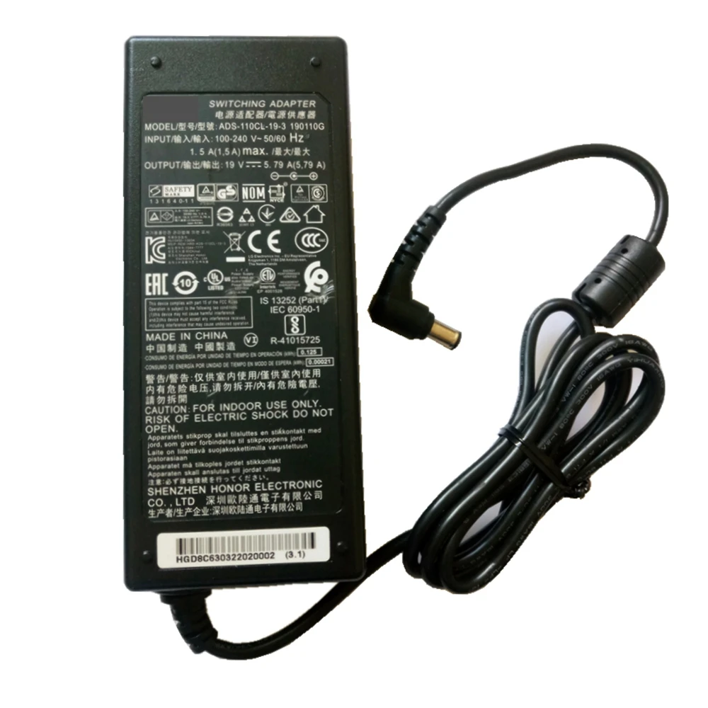 19V-5-79A-AC-DC-Adapter-Charger-For-LG-34UM95C-PROJECTOR-34UC98-BFP100 ...