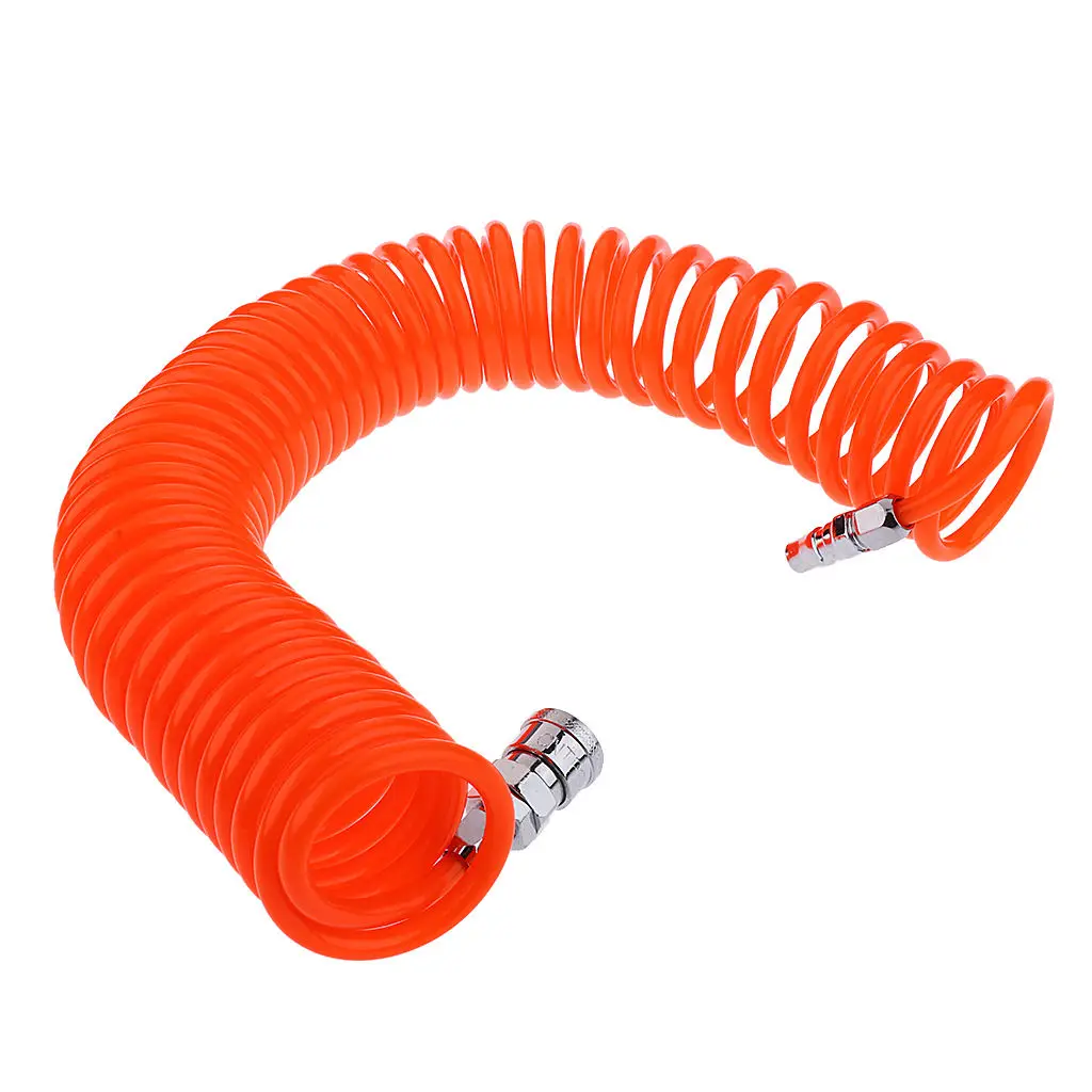 Business & Industrial 10m 30ft Recoil Air Hose Re Coil Spring Ends ...