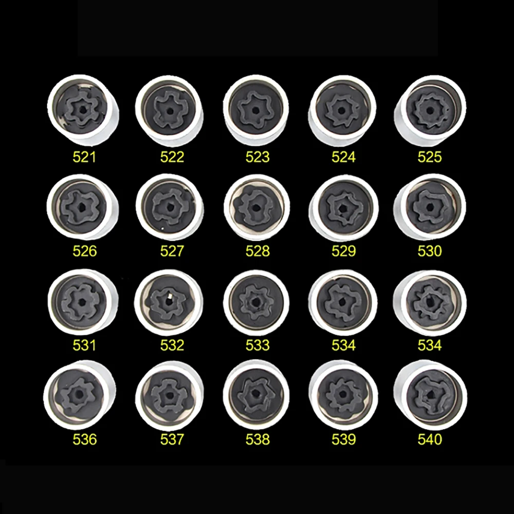 For-VW-Touareg-Scirocco-Passat-Tiguan-Tire-Anti-theft-Screw-Key-Hub ...