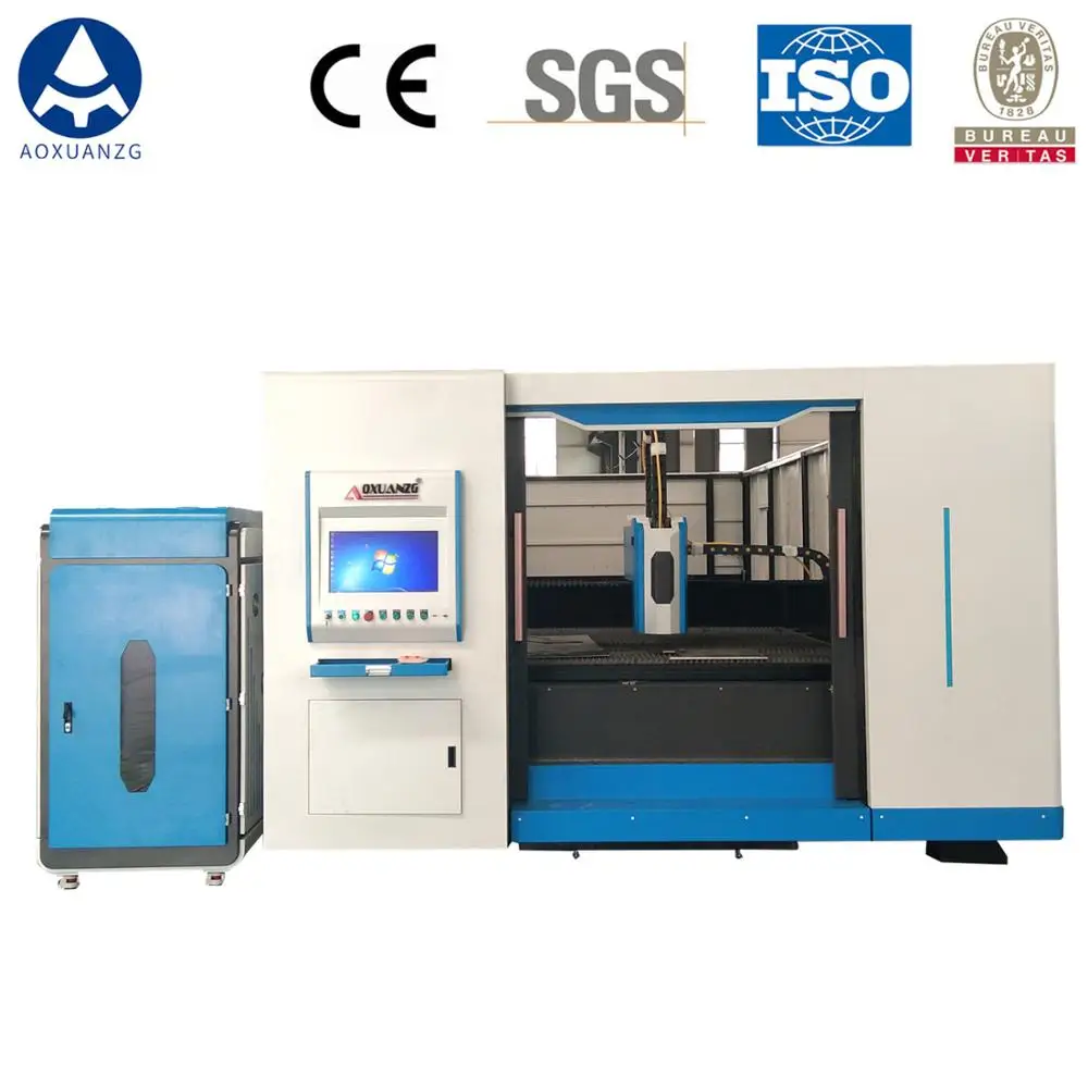 China-Fabriek-2000W-Gesloten-Type-Eu-En-Usa-Standaard-Cnc-Laser-Cutter ...