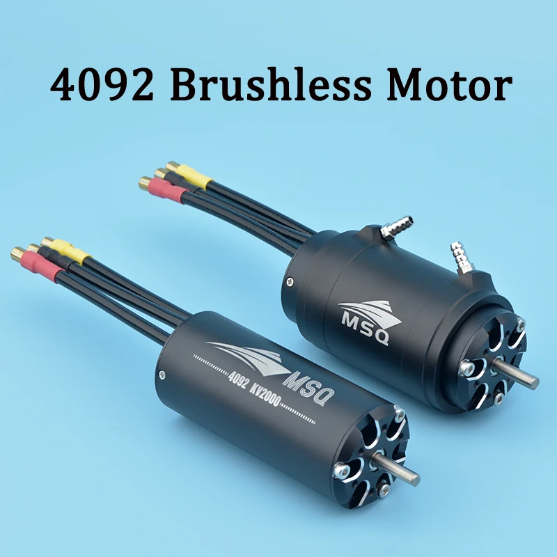 High Speed High Power 5500w Msq 4092 Brushless Motor 1000kv/1250kv ...