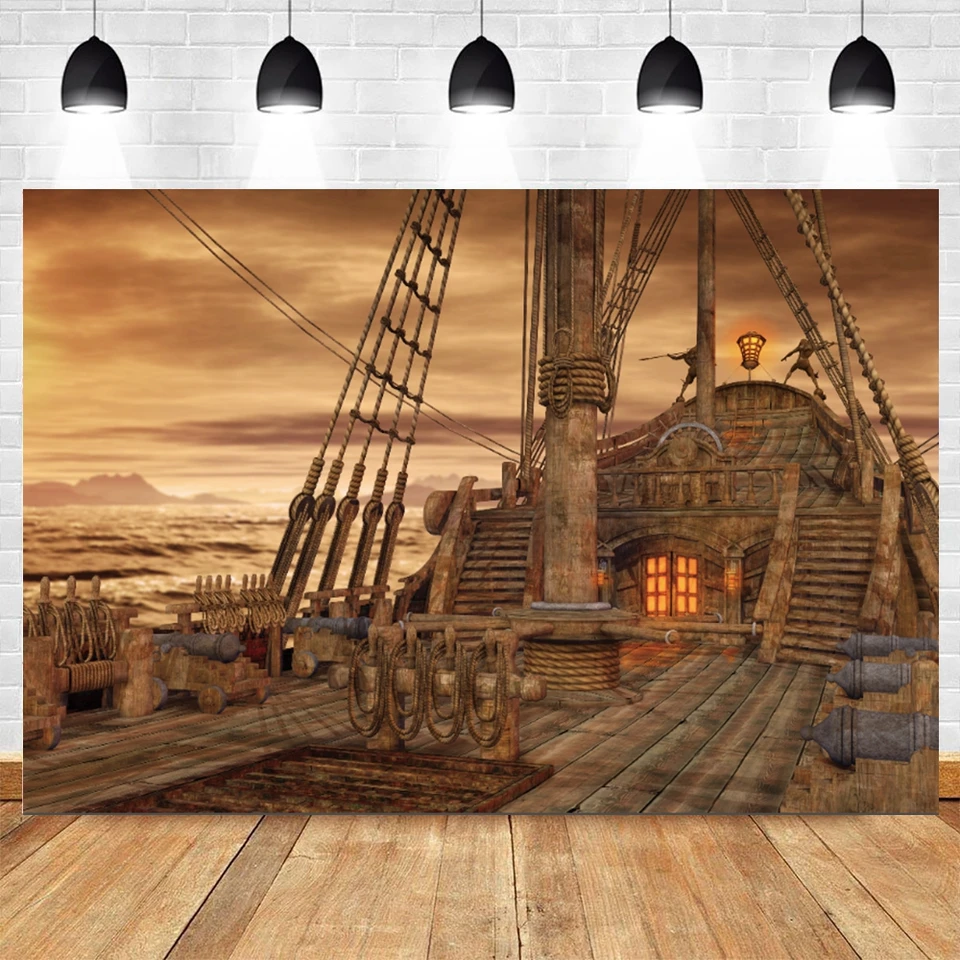 Pirate Ship Deck Wallpaper