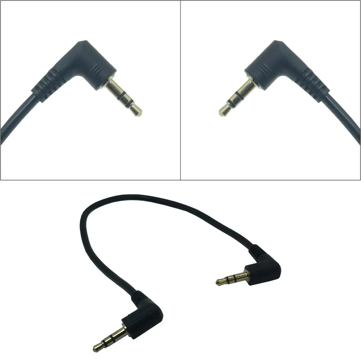 Dual-Right-Angle-Jack-3-5-Audio-Cable-3-5mm-Masculino-para-Masculino ...