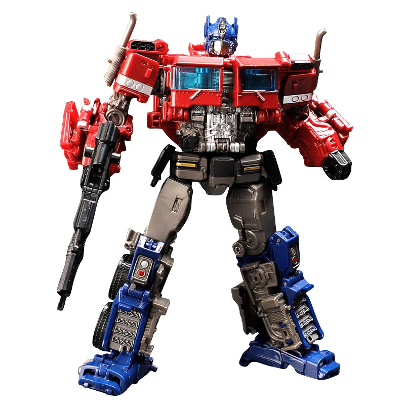 Transformer Toy Robot Detective Star Commander Optimus Prime boy gift ...