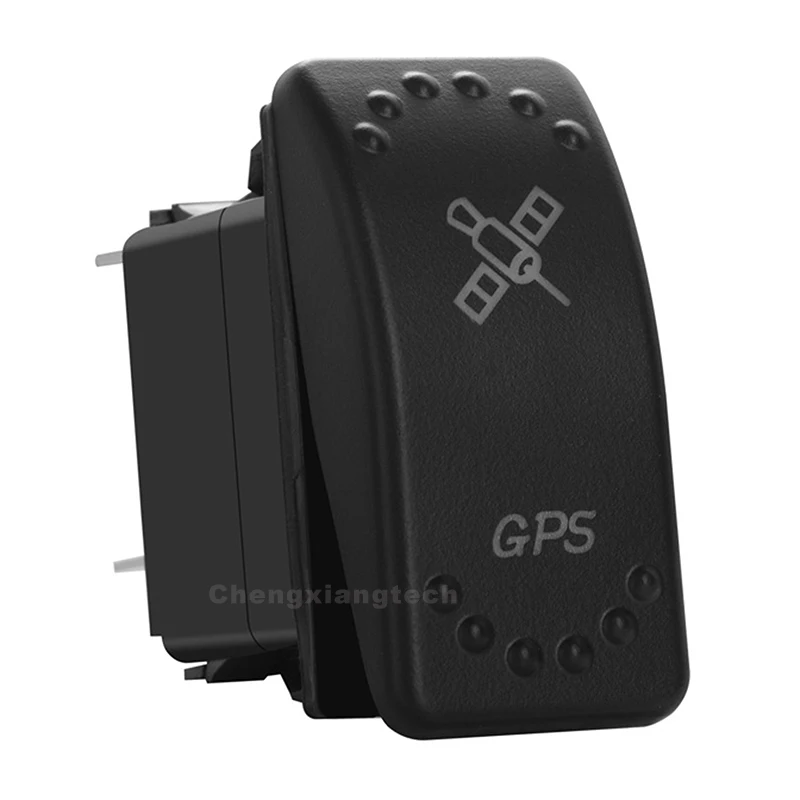 12v/24v Car Boat White Led Lights 3pin Spst On-off Rocker Switch Gps ...