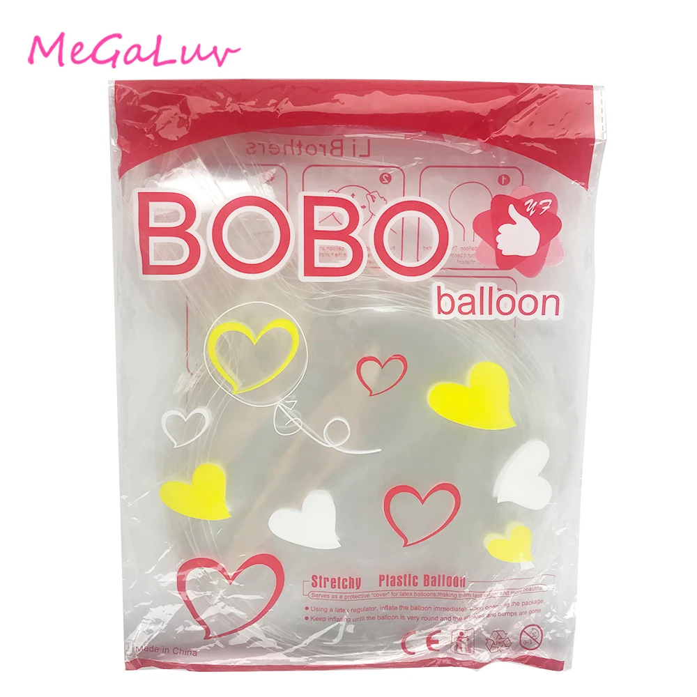 Globo inflable transparente, globo Bobo de 10/18/20/24/36 pulgadas ...
