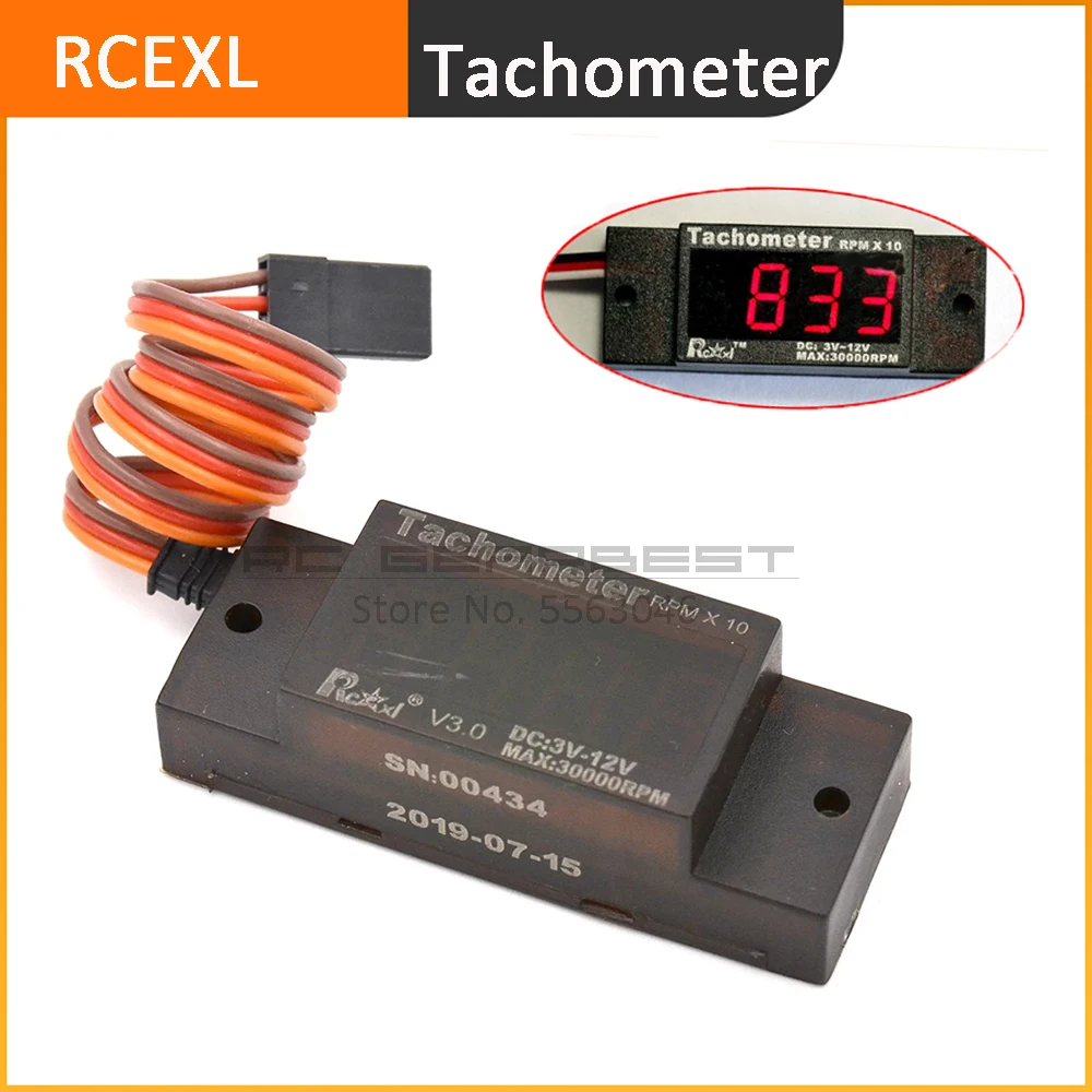 Rcexl-V3-0-Mini-Ignition-Tachometer-Speedometer-igniter-accessories-for ...
