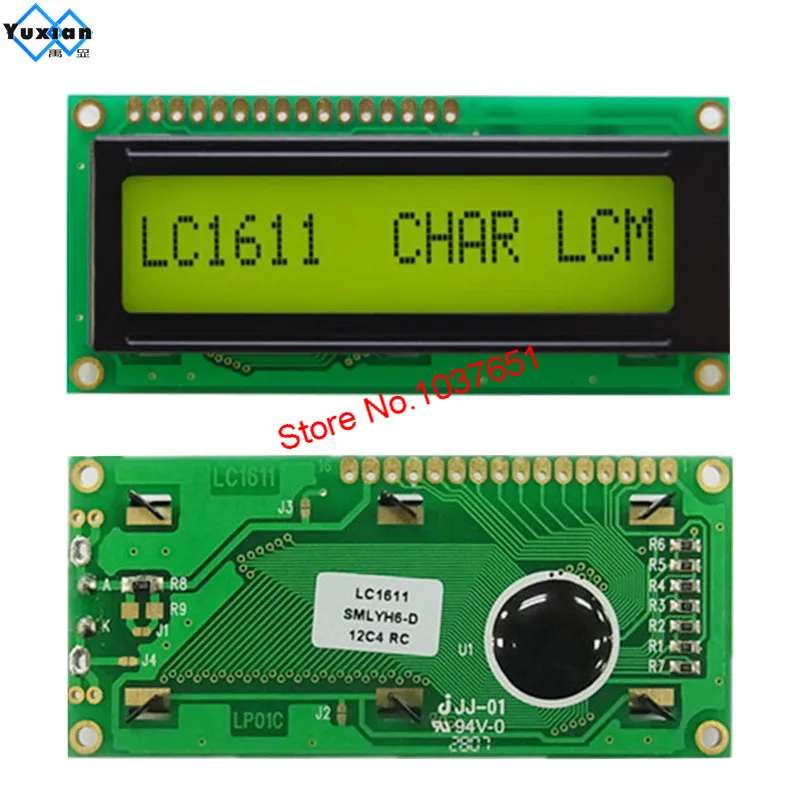 1601 lcd display LC1611 SPLC780D1 HD44780 good quality| | - AliExpress
