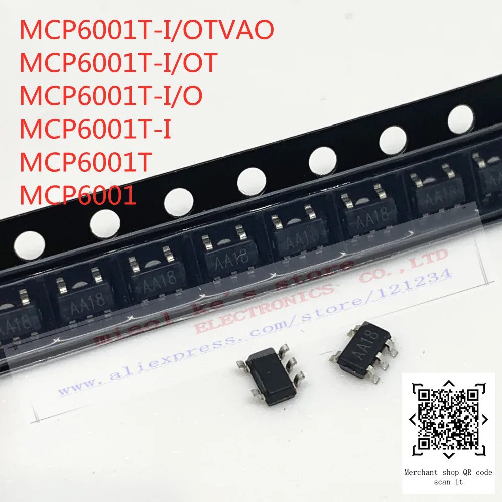 [10pcs]100%new: Mcp6001t-i/otvao Mcp6001t-i/ot Mcp6001t-i/o Mcp6001t-i ...