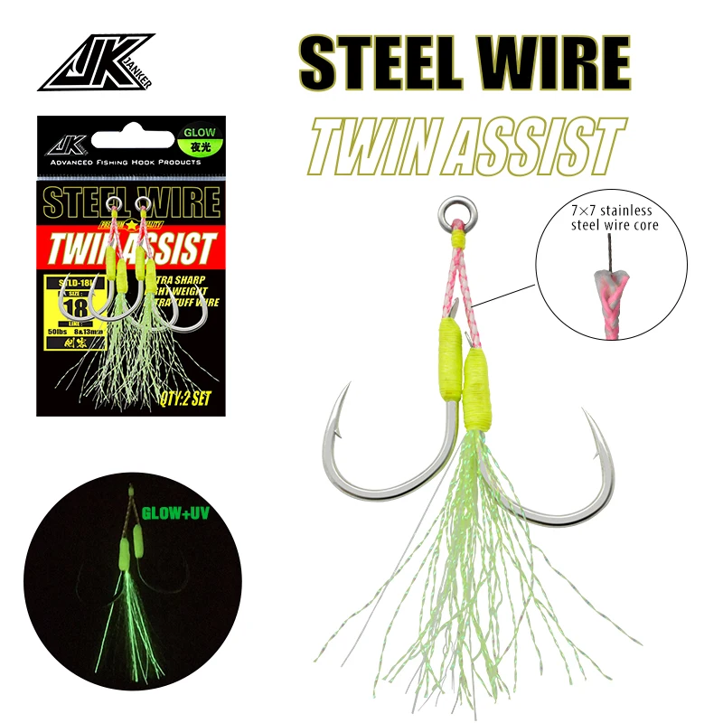 Fishing Single-line Auxiliary Hook | New Fishing Hook Color | Hooks 8 ...