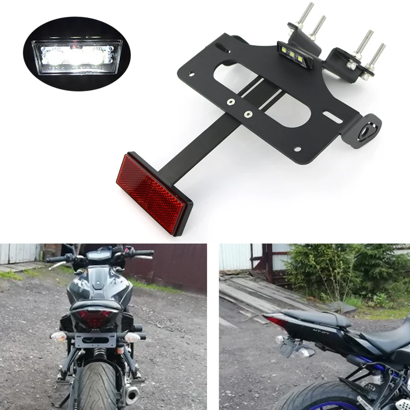 For Yamaha FZ-07 / MT- 07 2014-2020 MT07 R7 2021-2022 Number License ...