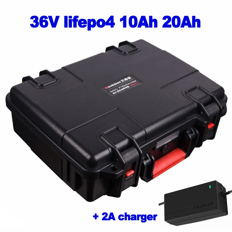 waterproof-36v-10Ah-20Ah-LiFePo4-lithium-iron-phosphate-battery-pack ...