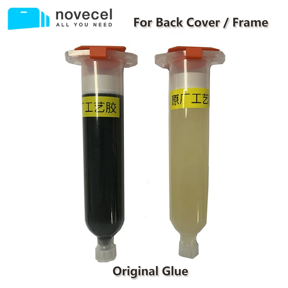 Original For iPhone X XS Max XR Middle Frame Back Cover Glue Sticker ...