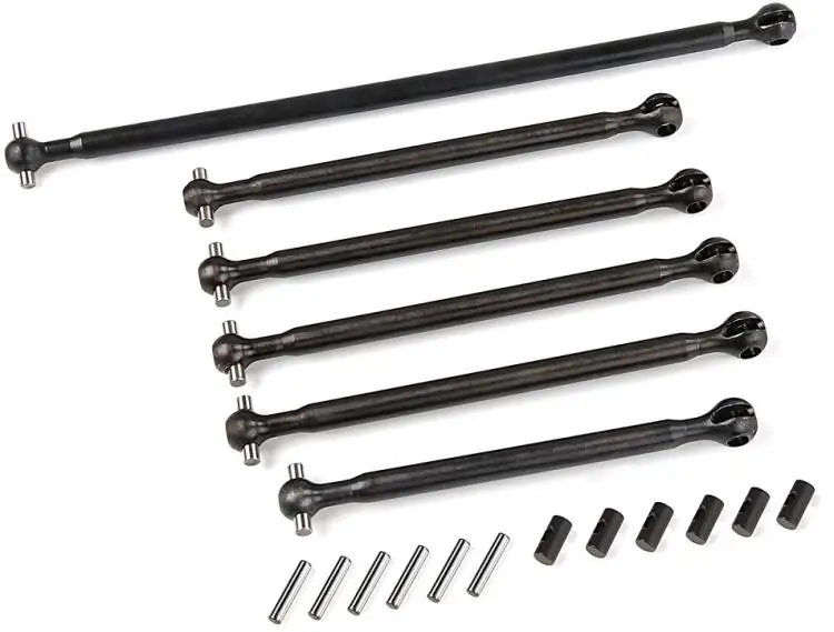 High strength reinforced steel 9mm diameter drive shafts set for ROVAN ...