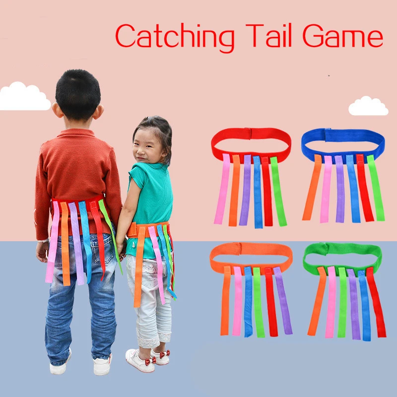 Kids Outdoor Funny Game Catching Tail Training Equipment Toys For ...