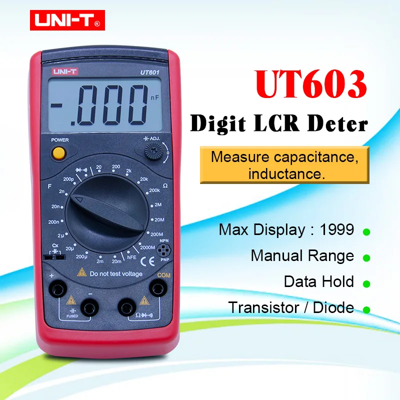 Uni-t Ut603 Modern Resistance Inductance Capacitance Meters Testers Lcr ...