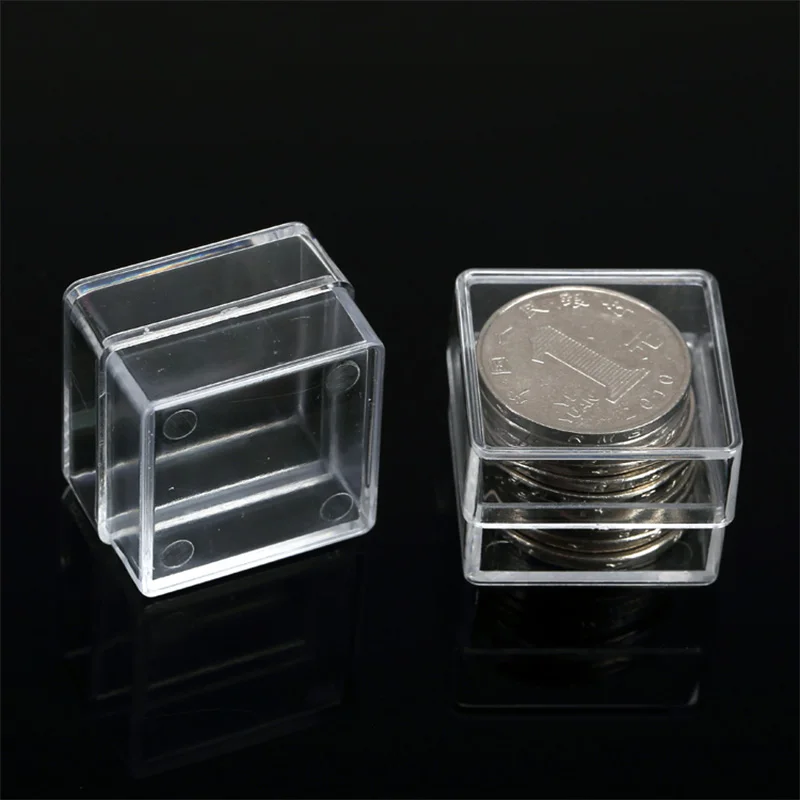3cm-square-small-box-transparent-plastic-storage-box-party-DIY-gifts ...