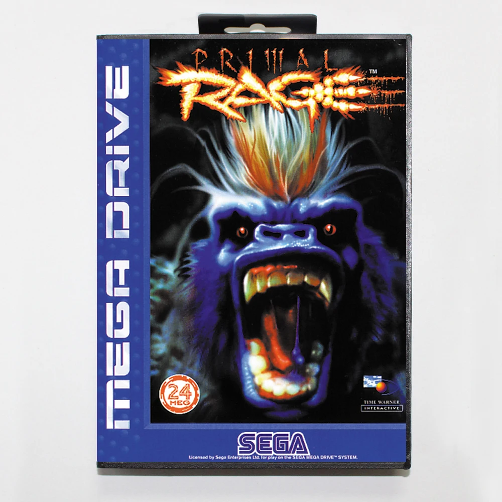 Primal-Rage-16bit-MD-Game-Card-For-Sega-Mega-Drive-Genesis-with-Retail ...