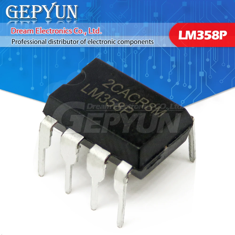 10PCS LM358P DIP8 LM386N DIP LM358N DIP-8 LM393P new and IC