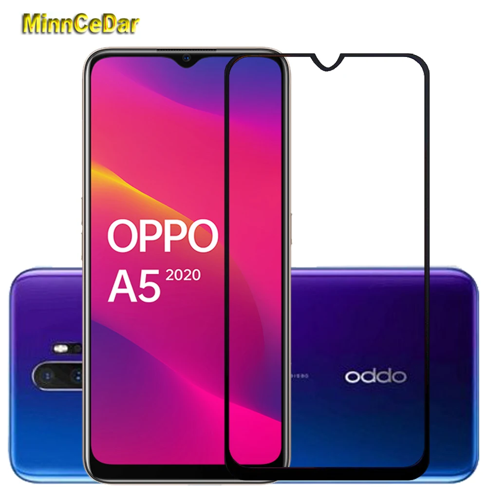 Película de vidro temperado para oppo a11x 2020, película protetora de tela para oppo a9 2020 ...