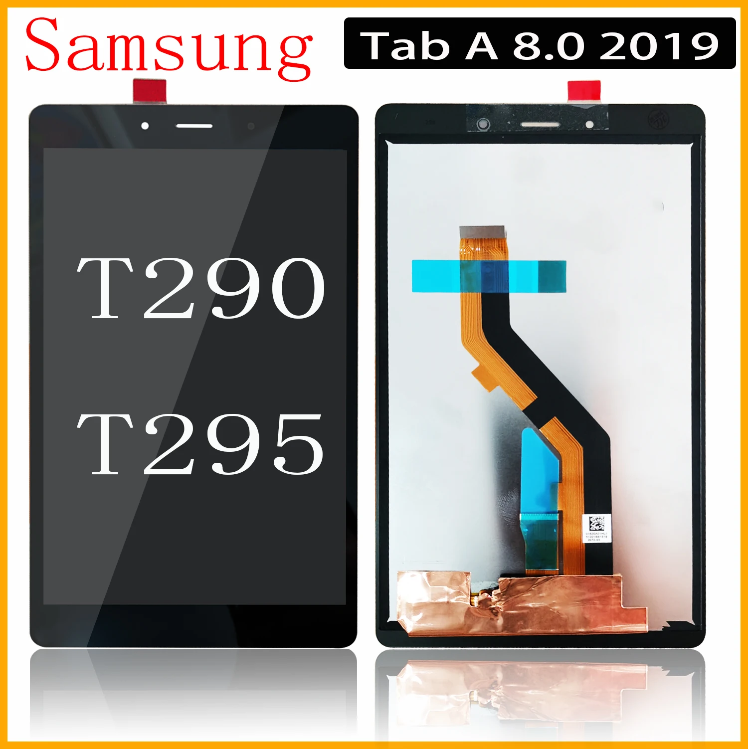 Pantalla LCD de 8 "para Samsung Tab A, 8,0, 2019, SM T290, T290, T295, montaje de digitalizador ...