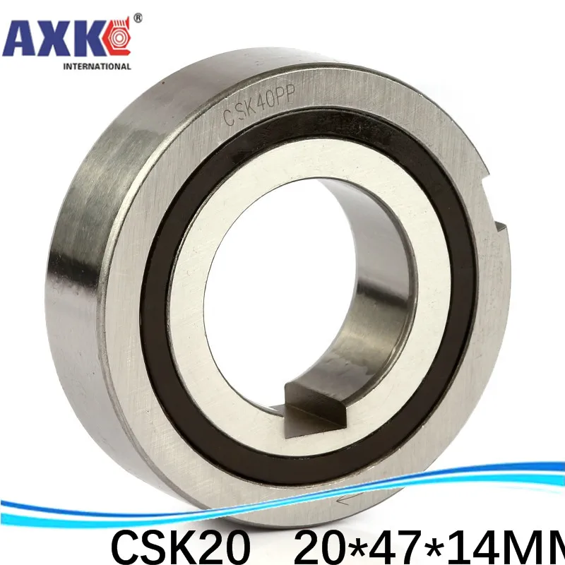 CSK20 BB20 OW6204 CSK20 2K CSK20PP 20*47*14 편도 볼 베어링, 클러치 백 스톱, 키 웨이 클러치 백 스톱 키 포함|샤프트| - AliExpress