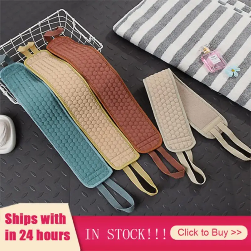 New Natural Soft Exfoliating Loofah Back Strap Loofah Bath Towel Shower ...