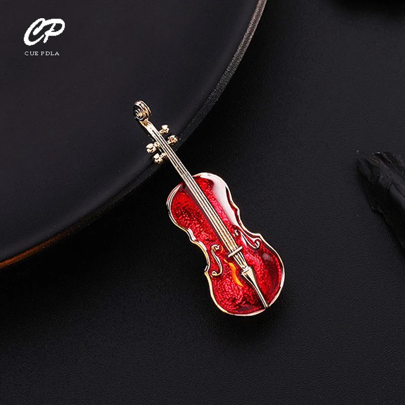 Broche violon rétro exquise pour hommes et femmes, broches musicales ...