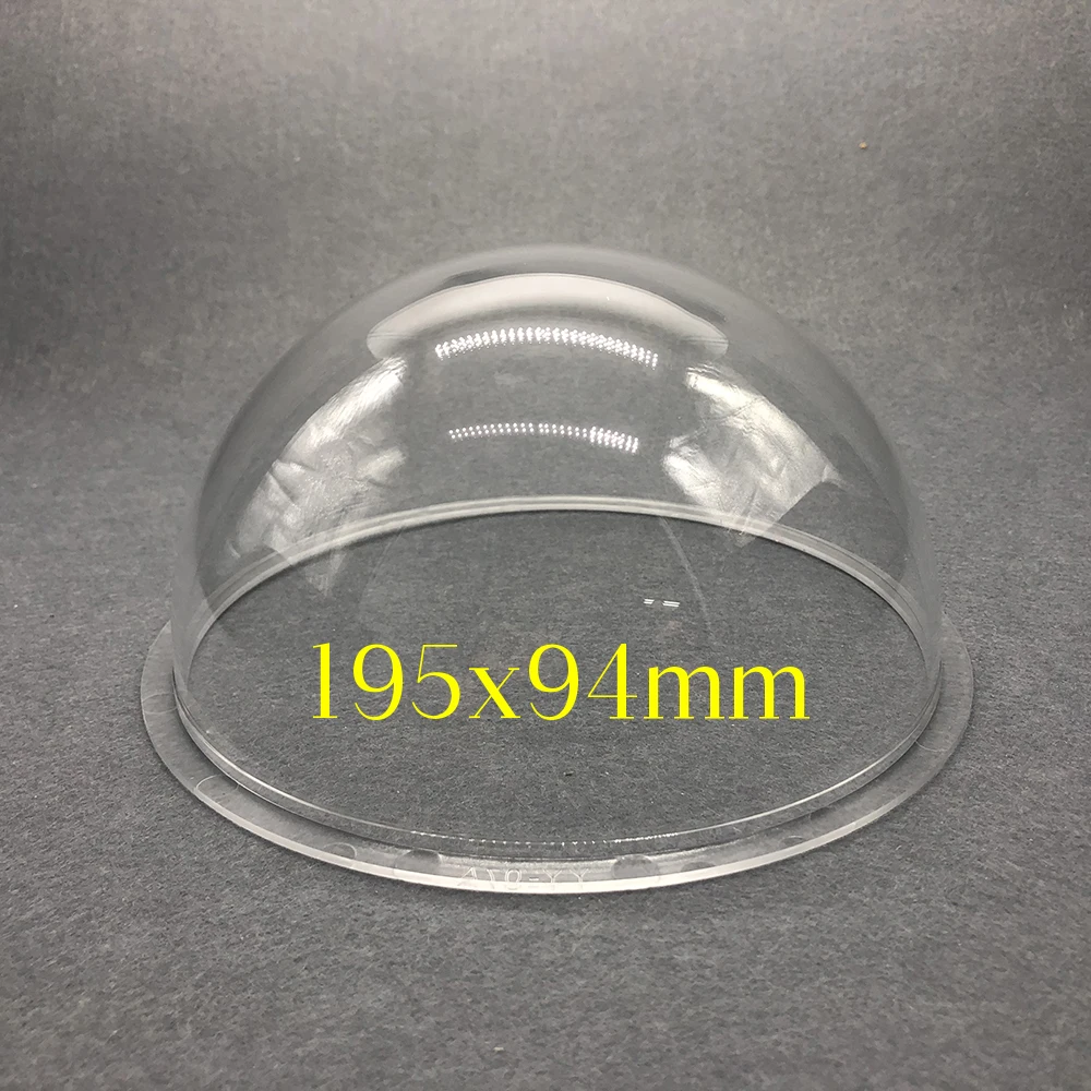 7 inch High Speed Dome Transparent Domes Cover Monitoring Shell Acrylic ...