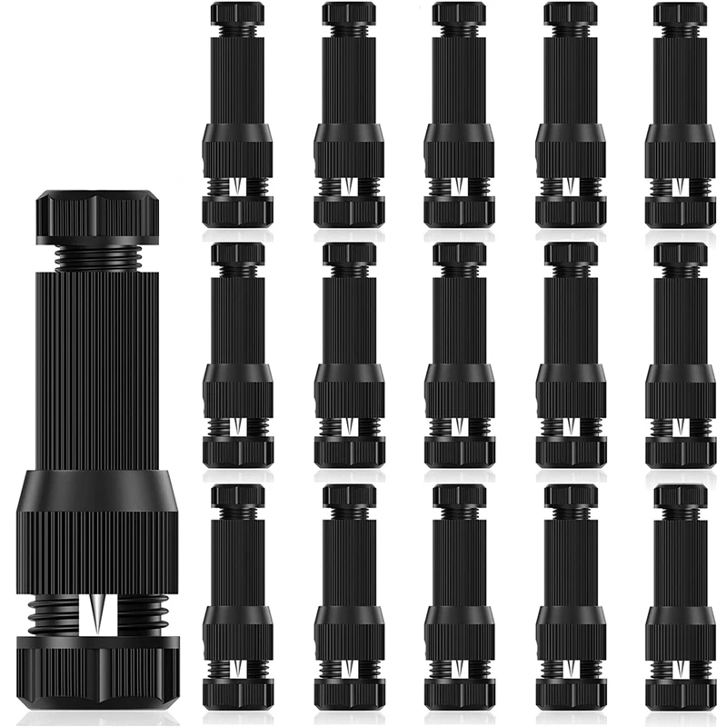 16 Pack Low Voltage Landscape Light Wire Connector Connectors Stripping ...